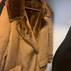 Splash | Jackets & Coats | Shearling Caramel Coat | Poshmark